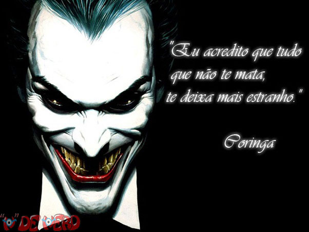 Os Detentos: Frases do CORINGA